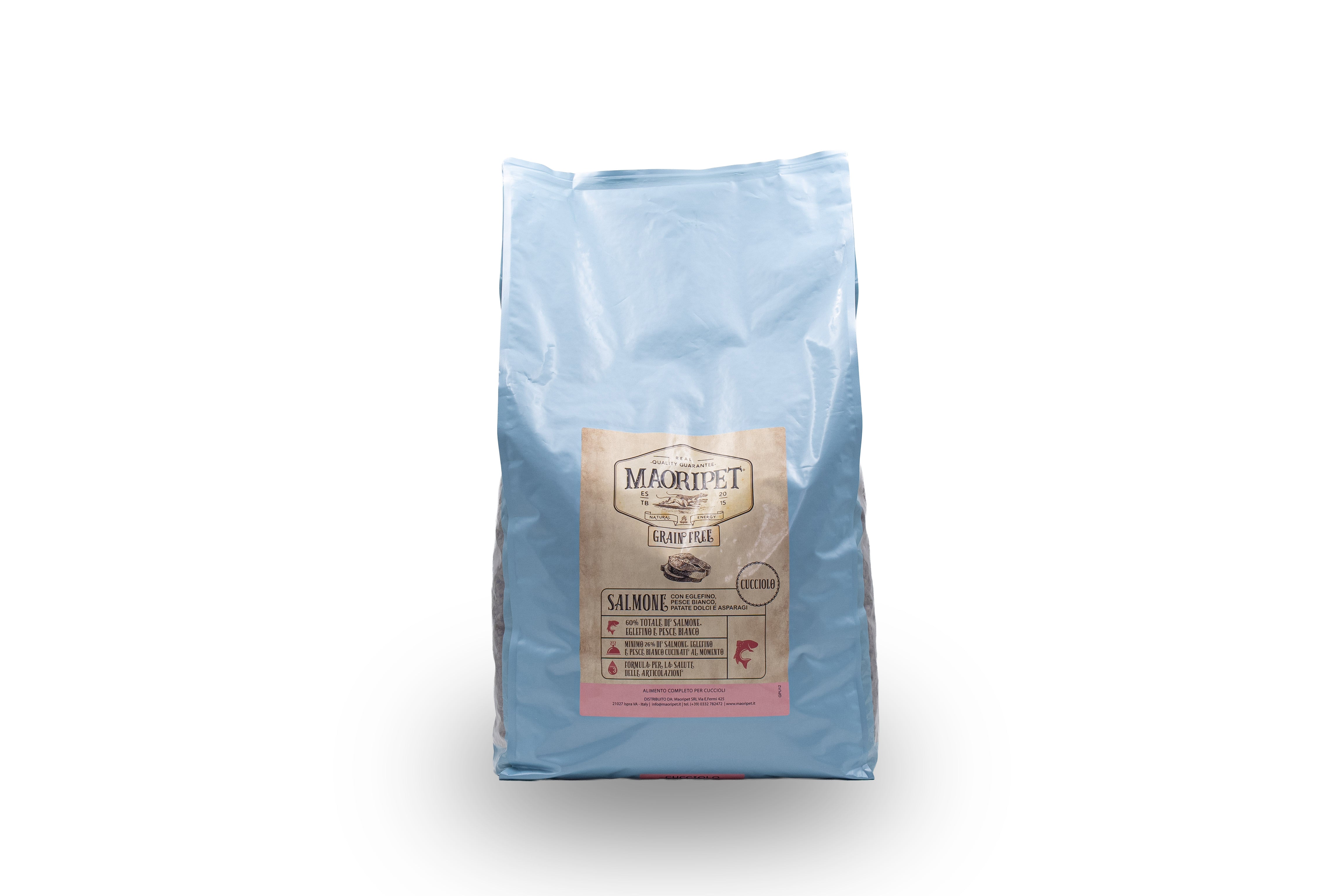 Puppy Grain Free con Salmone, Eglefino e Pesce bianco - 2kg – Maoripet srl